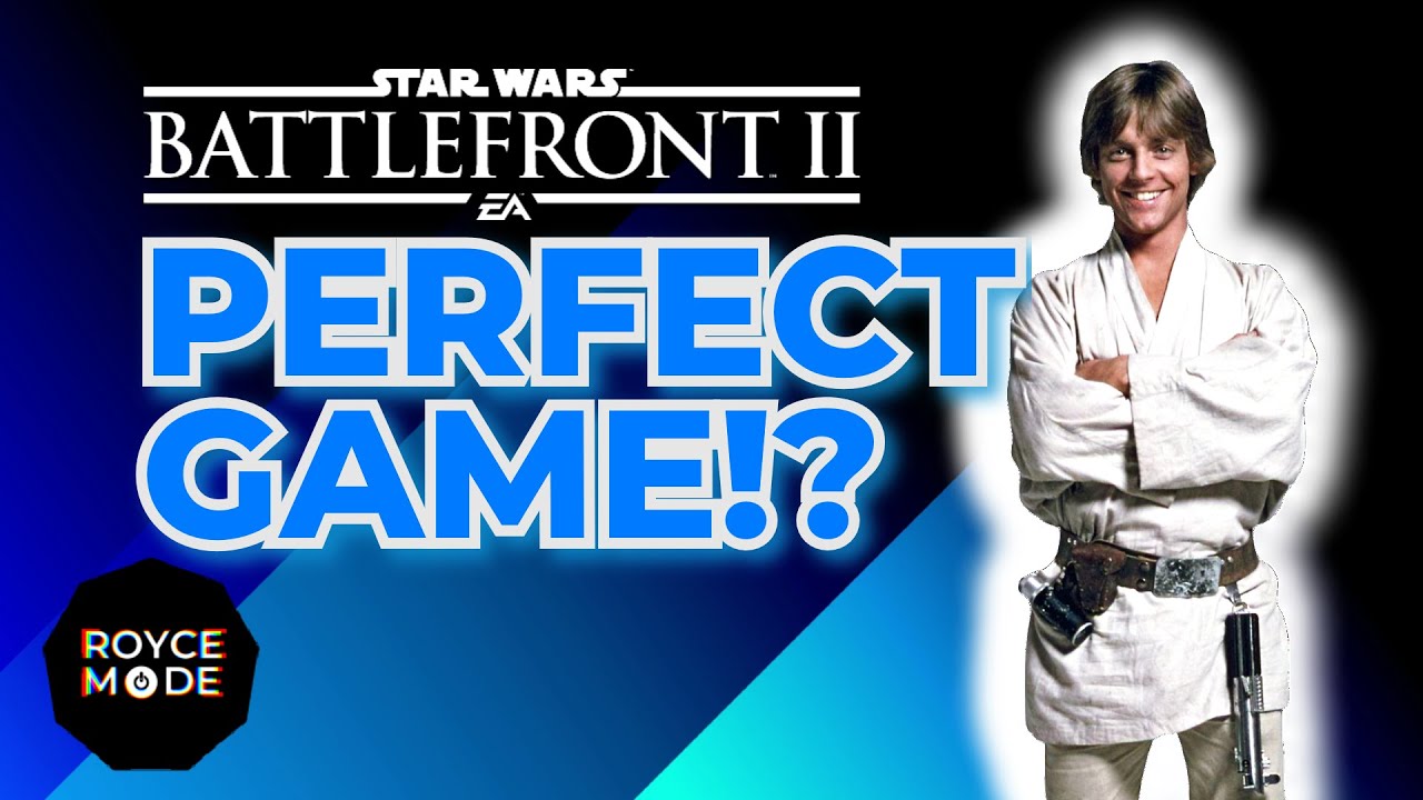 Perfect Game as Luke Skywalker?! | Star Wars Battlefront 2 | Heroes Vs ...