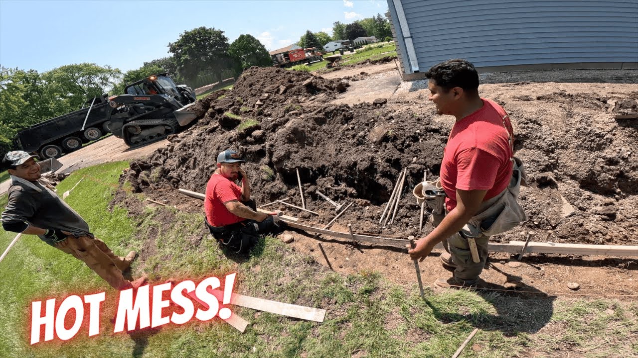 BIG new job, super hot, bees and storms! - YouTube