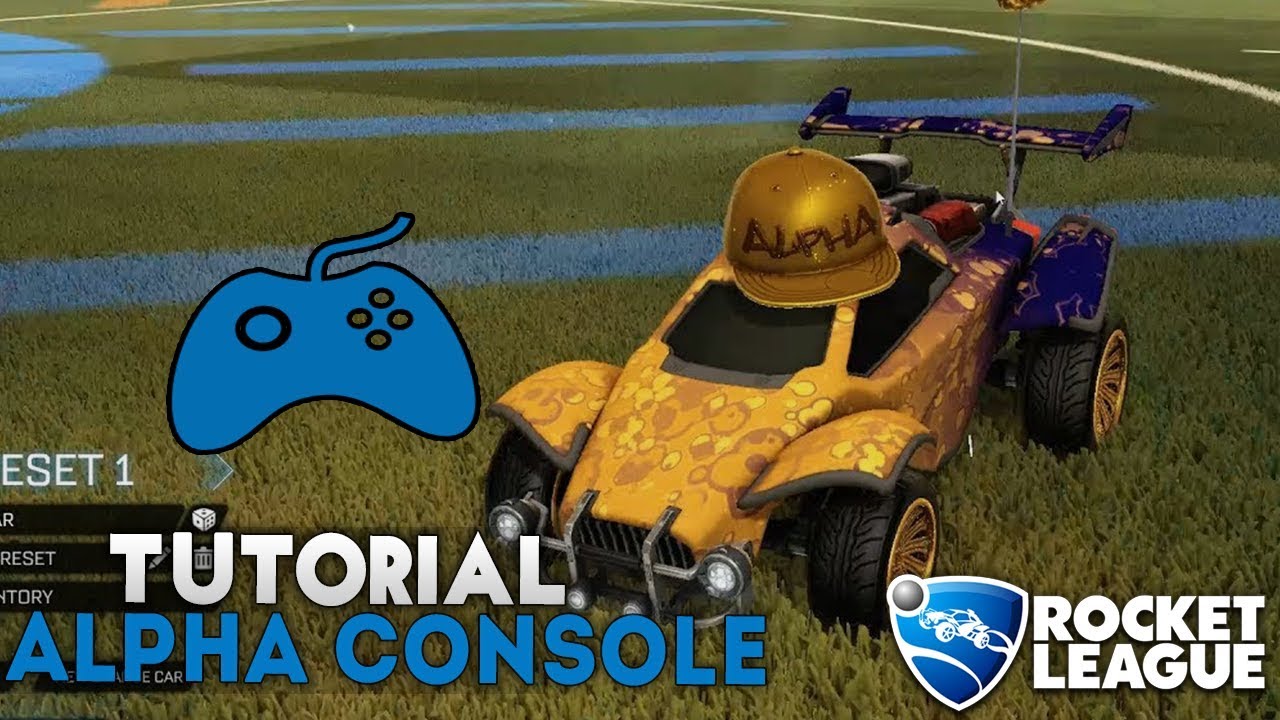Como baixar e usar Alpha Console para Rocket League! - YouTube