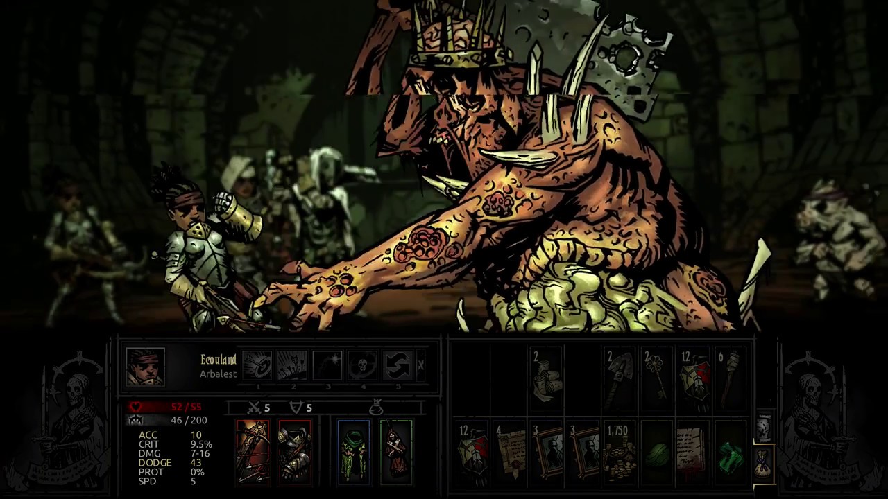 Darkest Dungeon - Swine God Boss Fight (Killing Wilbur first) - YouTube