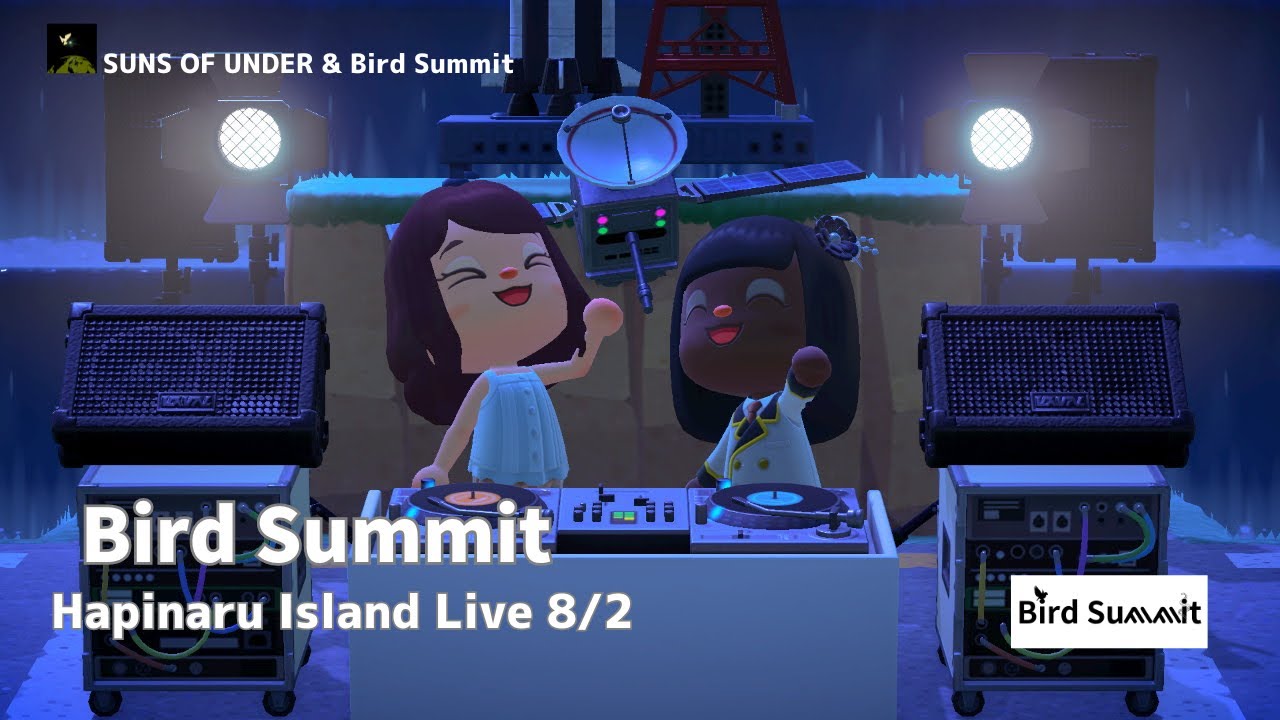 【ACNH】Bird Summit - Hapinaru Island Live (Space Stage)| 2024 8/2 - YouTube