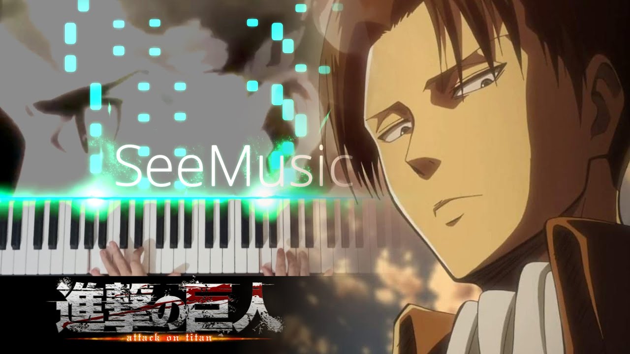 "Jiyuu no Tsubasa" - Attack on Titan OP 2 (piano cover)+ lyrics - YouTube