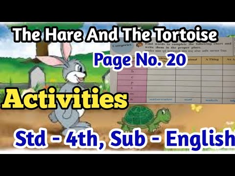 The Hare And The Tortoise Question and Answers | Standard 4th | Subject ...