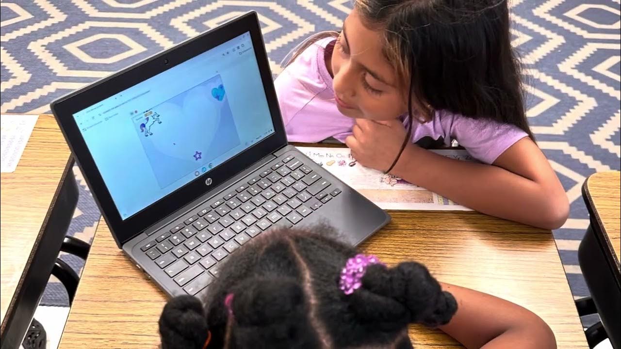 CP3 4th Graders Code Their First Game - YouTube