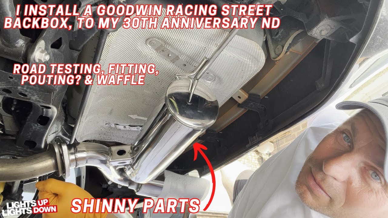 Goodwin Racing Super Street, Back Box, Road Testing, & Fitting - YouTube