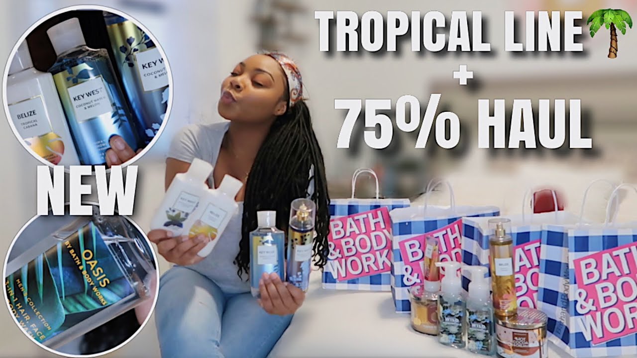 BATH & BODY WORKS BRAND NEW TROPICAL COLLECTION! MUST HAVE FRAGRANCES ...