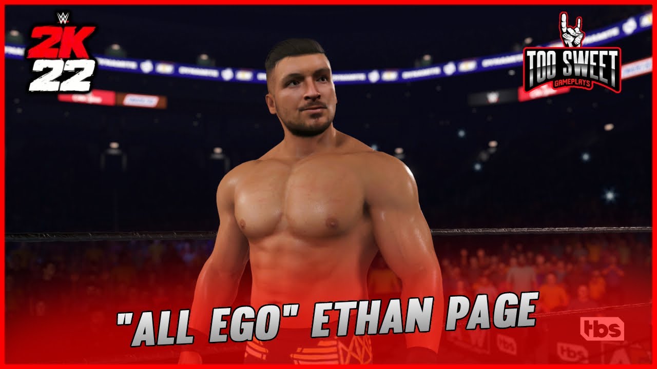 WWE 2K22 “All Ego” Ethan Page Entrance, Signatures, Finishers ...