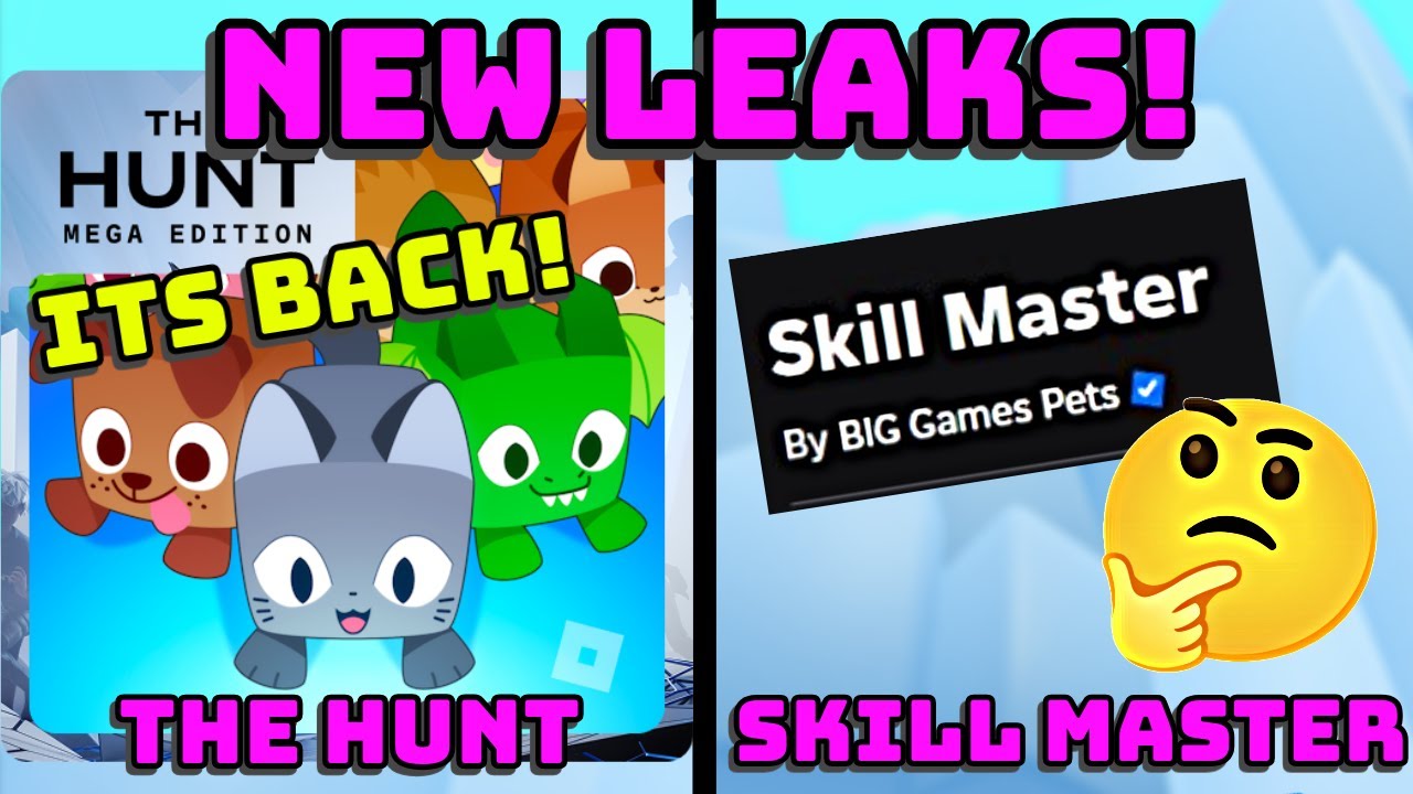 😱 SKILL MASTER, THE HUNT V2 EVENT, AND MORE - UPDATE 50 NEW LEAKS IN ...