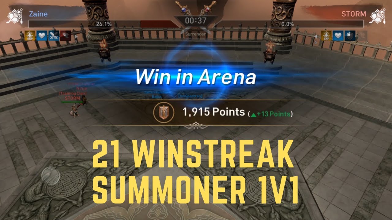 BNS Revolution SEA - SUMMONER PVP TOP 10 ARENA | 21 WINSTREAK | - YouTube