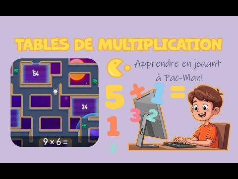 Apprendre les Tables de Multiplication en jouant à Pac-Man ! 🎮 - YouTube