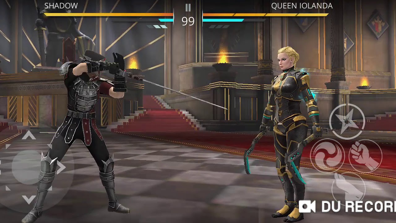Shadow fight 3 gameplay defeating queen Iolanda - YouTube