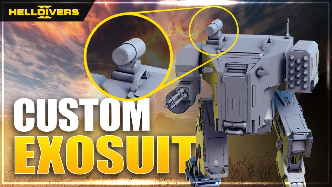 Helldivers 2 New Mechs & Customization With Major Order Update - YouTube