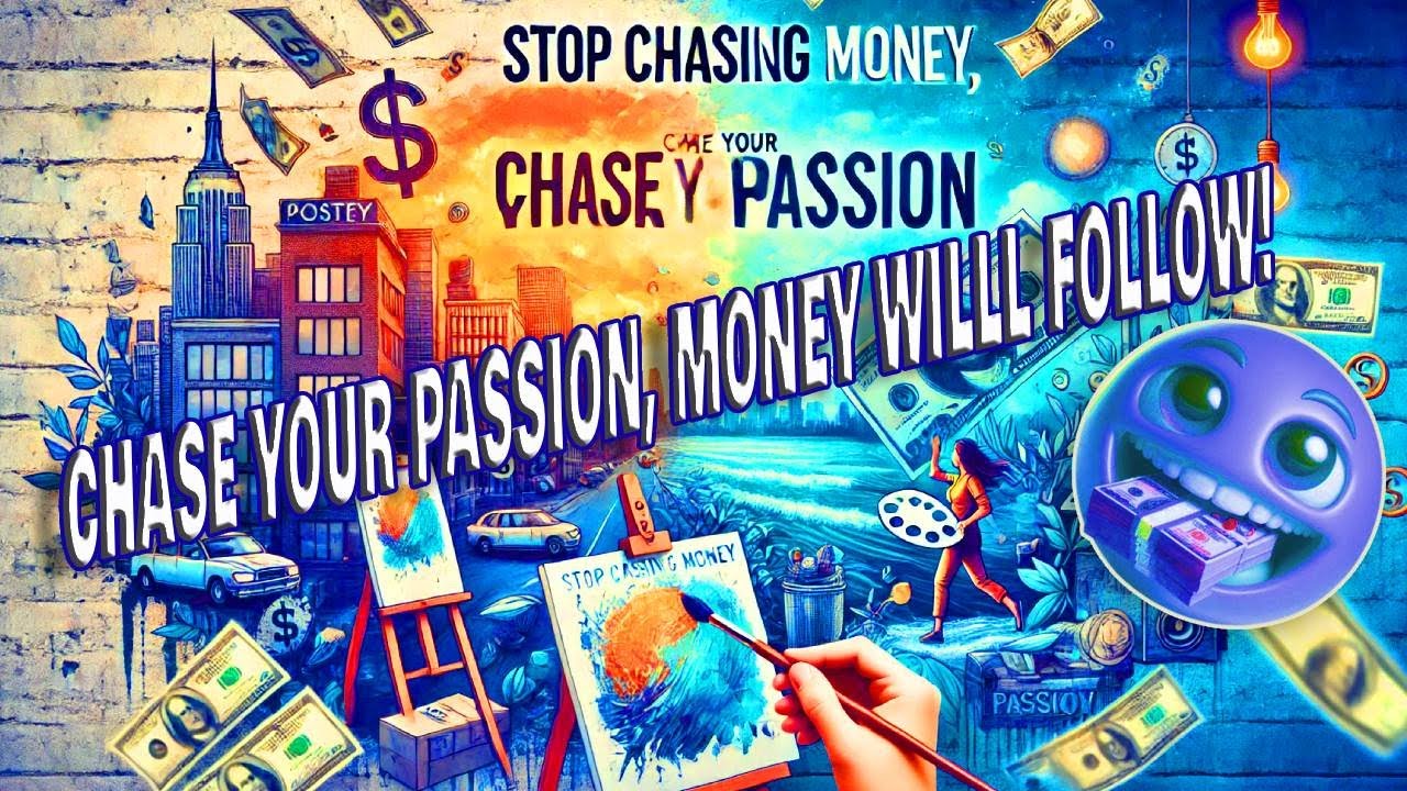 Stop Chasing $Money$: Chase Your Passion - YouTube