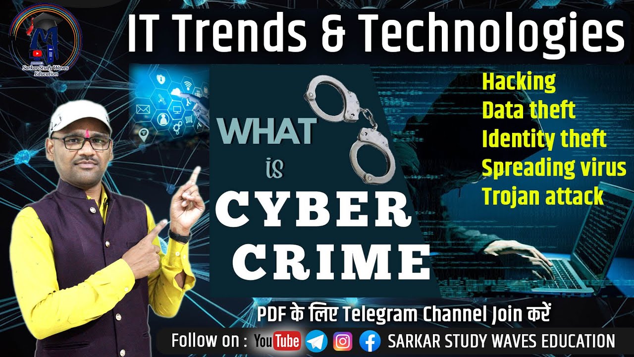 8. IT Trends- What is Cyber Crime | Types of Cyber Crime | Examples ...
