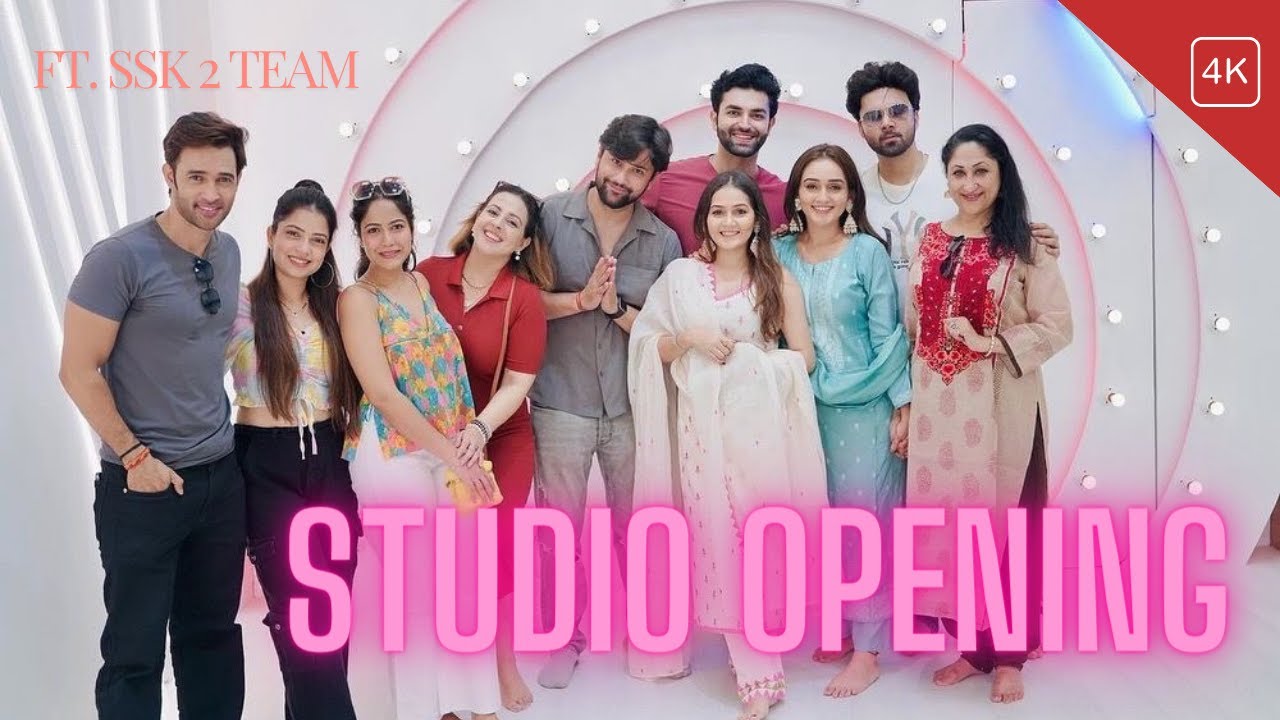 Studio Opening Vlog: Ikigai by @SharmaSisters | Ssk 2 team | Avinash Mukherjee - YouTube