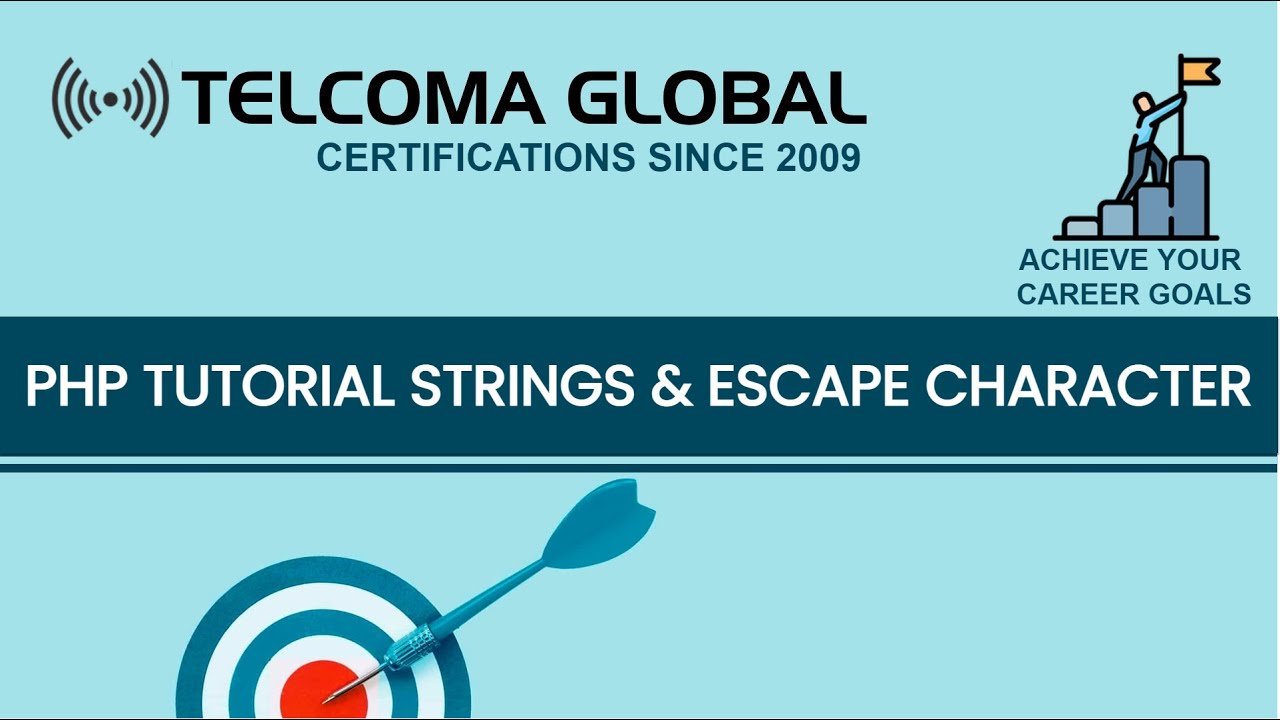 13 Php Tutorial Strings And Escape Characters Youtube