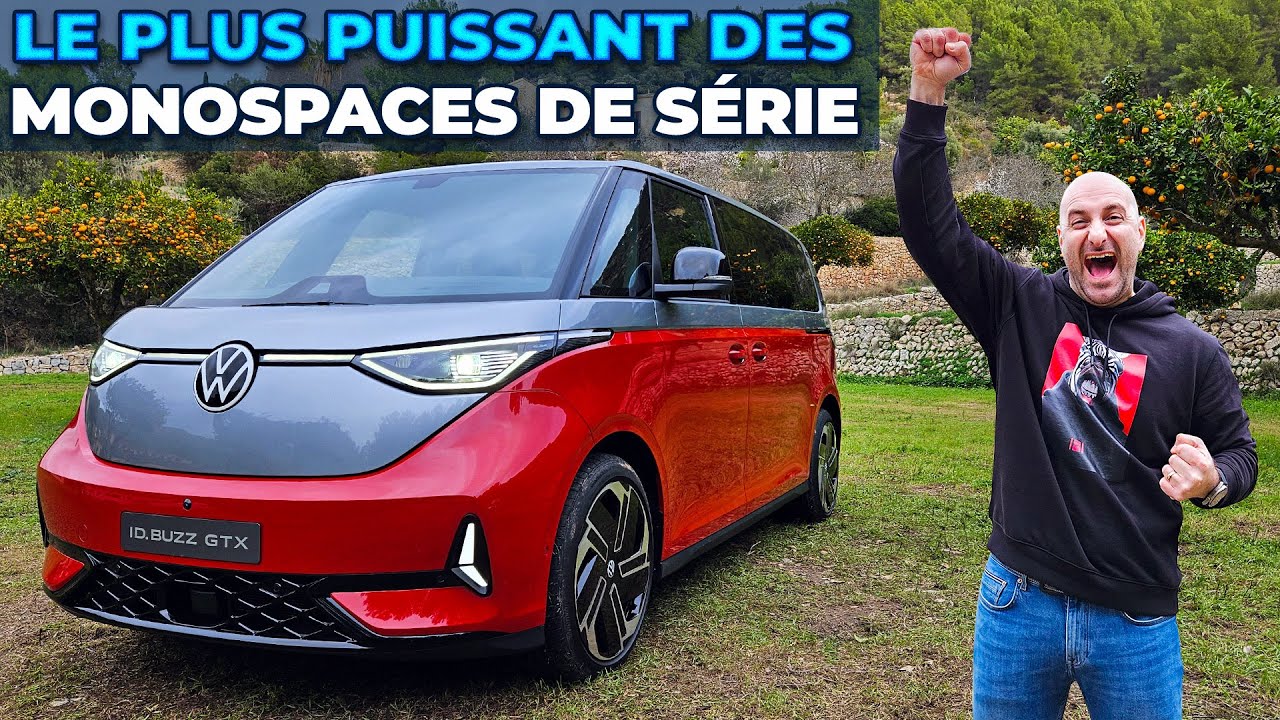 VW ID Buzz GTX 95kWh : Enfin voyager au niveau d'un monospace thermique ...