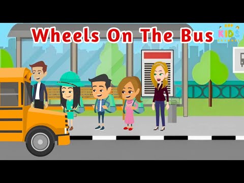 Wheels on the Bus | @KOP KIDS Nursery Rhymes & Kids Songs