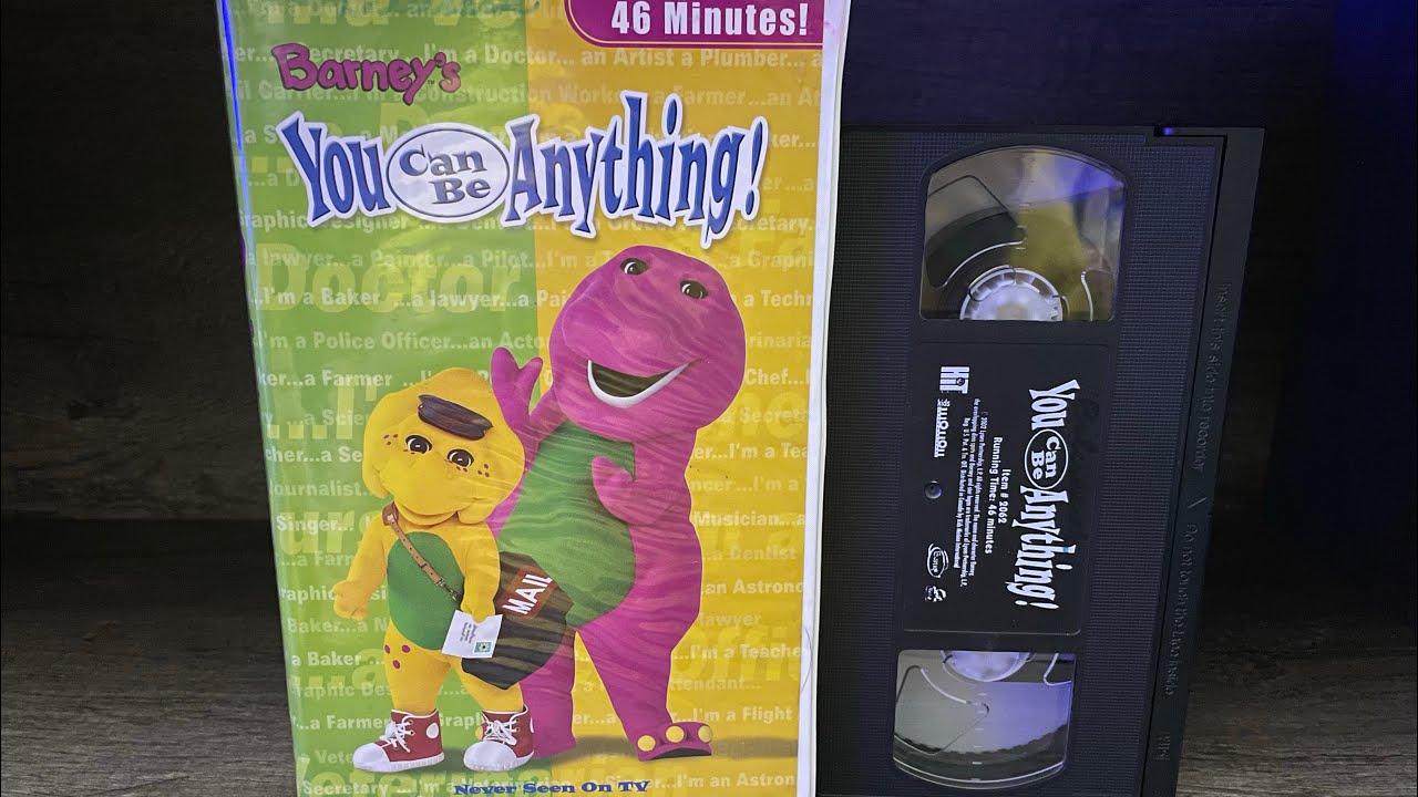 Opening & Closing To Barney’s You Can Be Anything! 2002 VHS - YouTube
