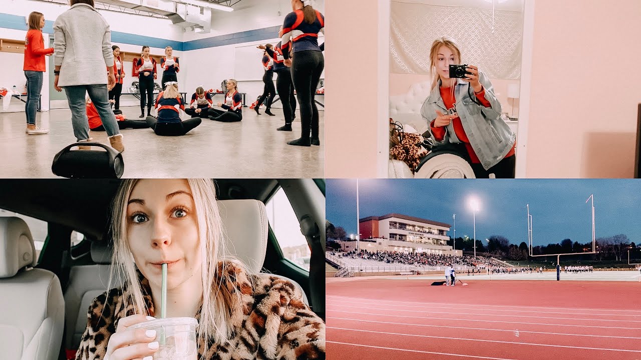 vlog: football game, new instagram & working! - YouTube