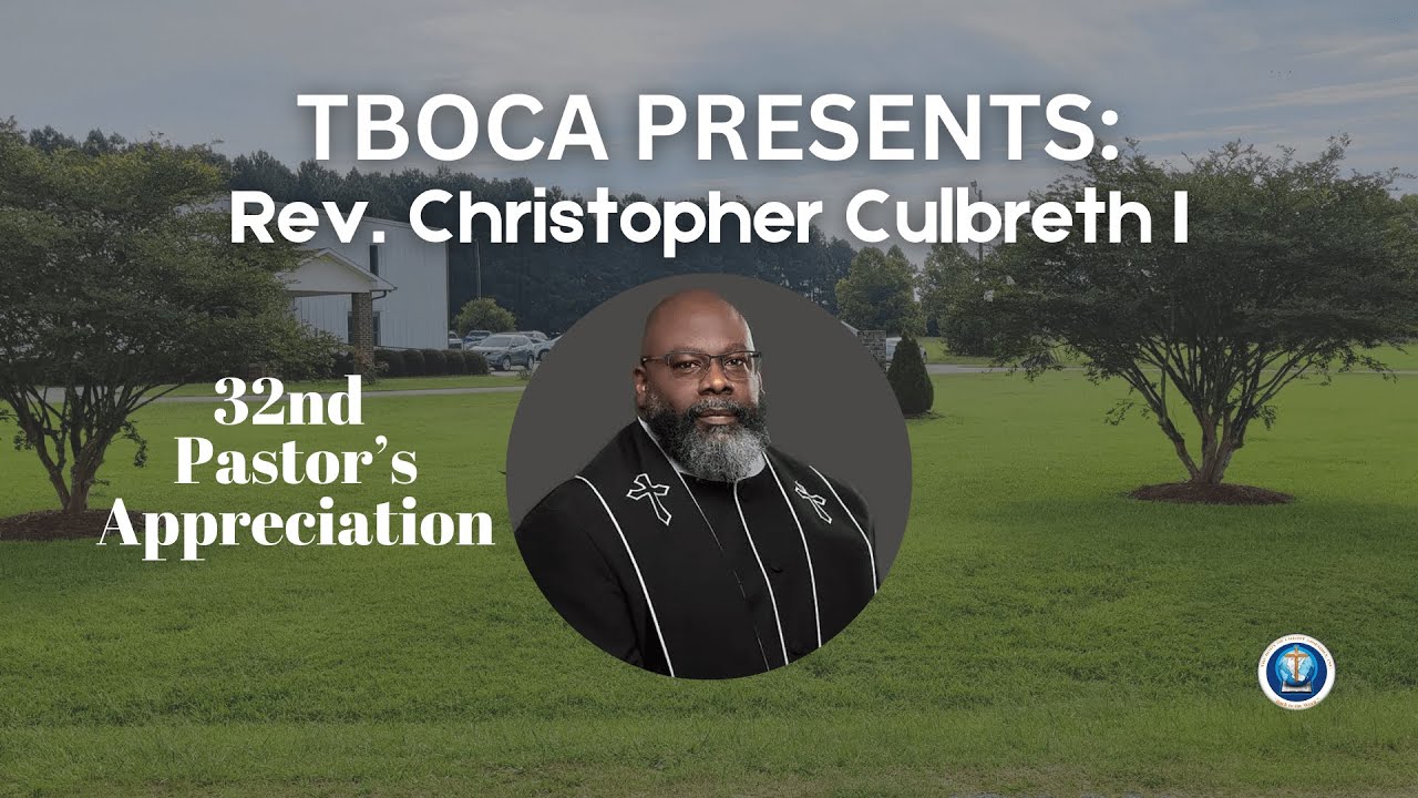 32nd Pastor Appreciation | Saturday, Sept. 21 | Guest Speaker: Rev ...