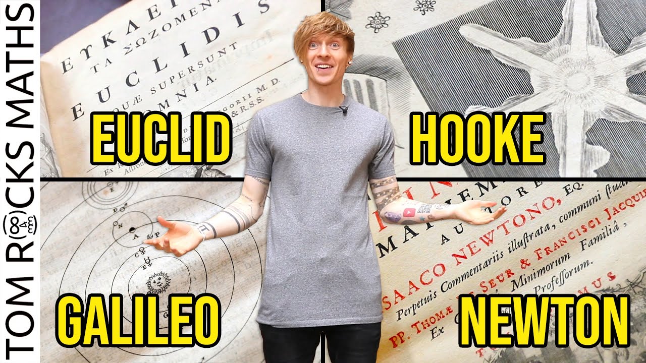 The OLDEST Maths Books in Oxford - YouTube