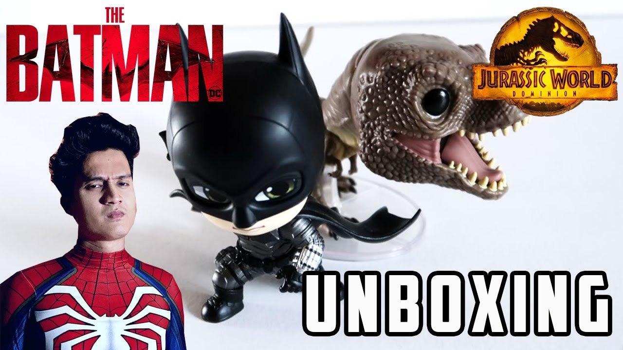 UNBOXING MAINAN BATMAN DAN TREX - YouTube