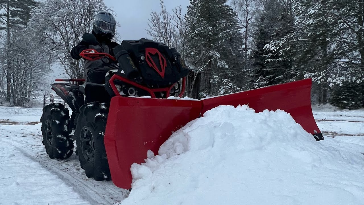 Snow ploughing in Finland - YouTube