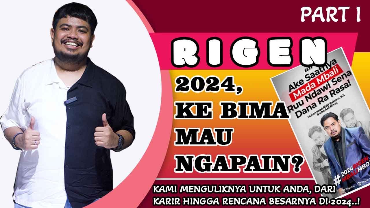 RIGEN, SANG KOMIKA ASAL BIMA, BLAK-BLAKAN DARI KARIR HINGGA RENCANA ...