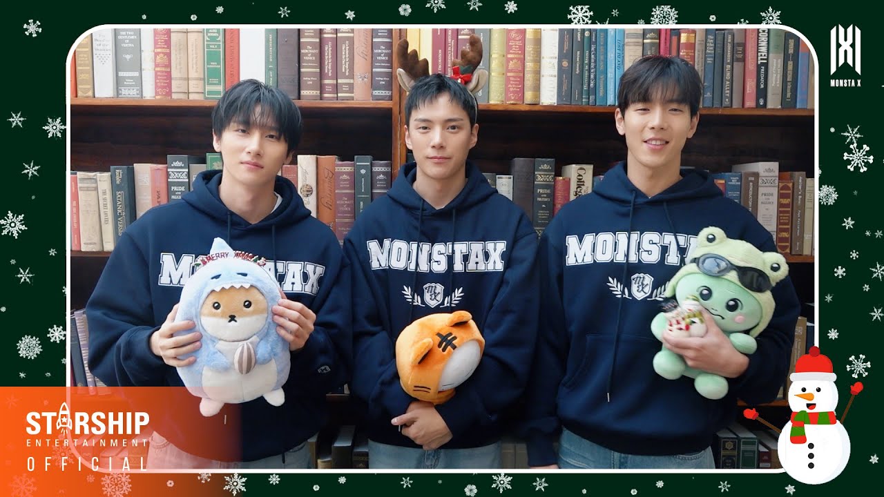 [Special Clip] MONSTA X 몬스타엑스 - 2024 Christmas Message - YouTube