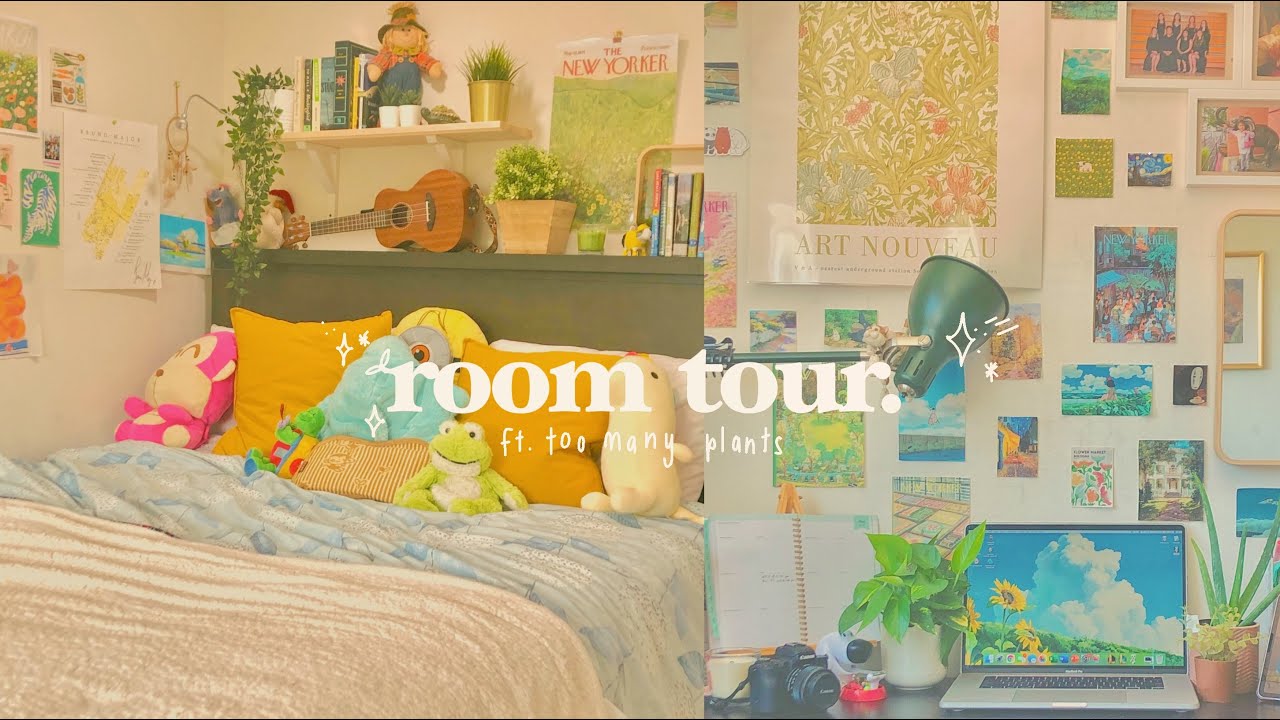 cozy & cute room tour 2021 :-) - YouTube