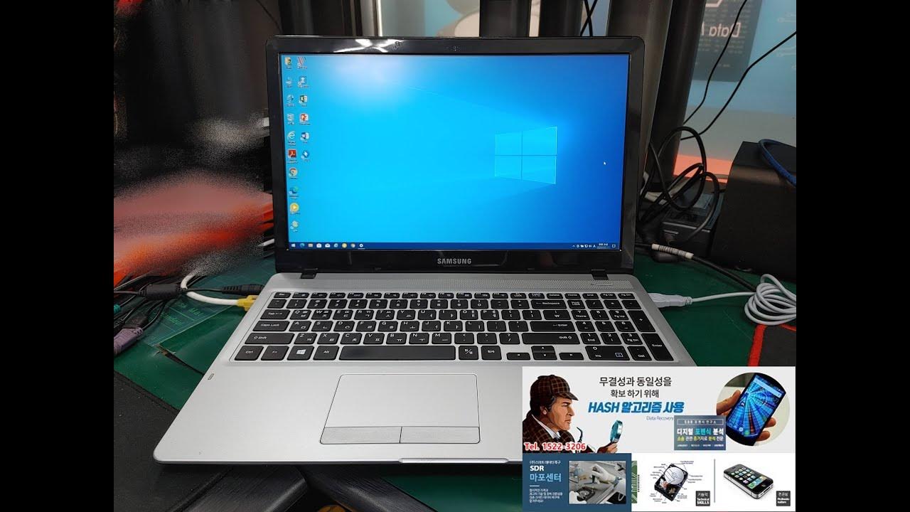 삼성노트북 nt500r5h m.2 ssd 교체 및 윈도우설치 가능 - YouTube