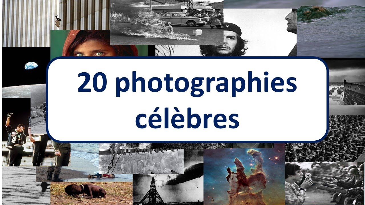 20 photographies célèbres - YouTube