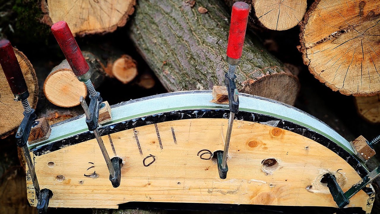 Heat Bending Fiberglass Permanently - YouTube