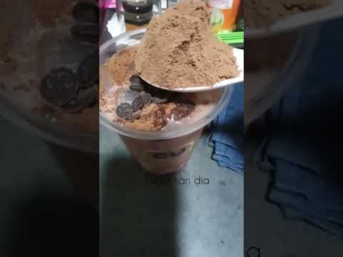 CARA BUAT AIR MILO TABUR - YouTube