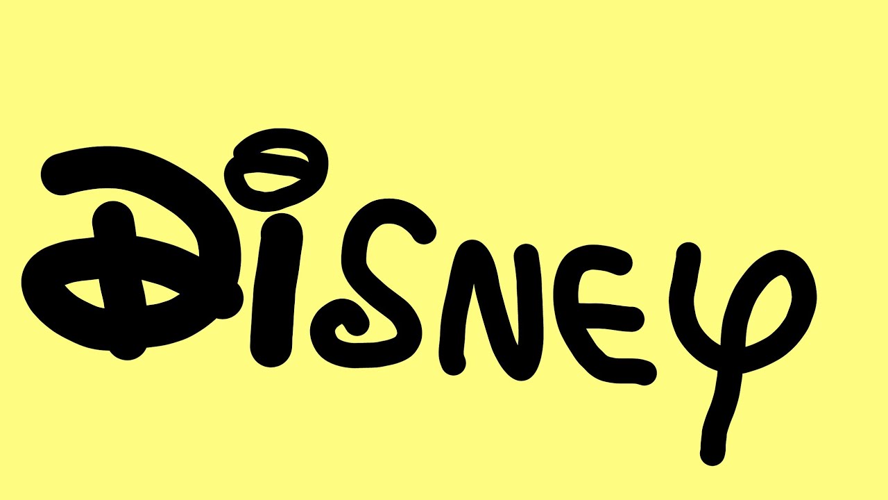 How To Draw The Disney Logo - YouTube