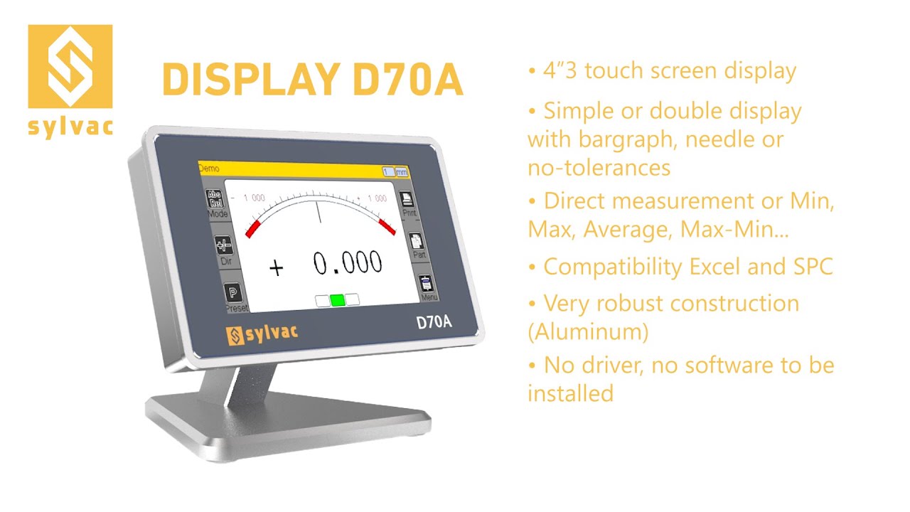 Display D70A - MVT - YouTube