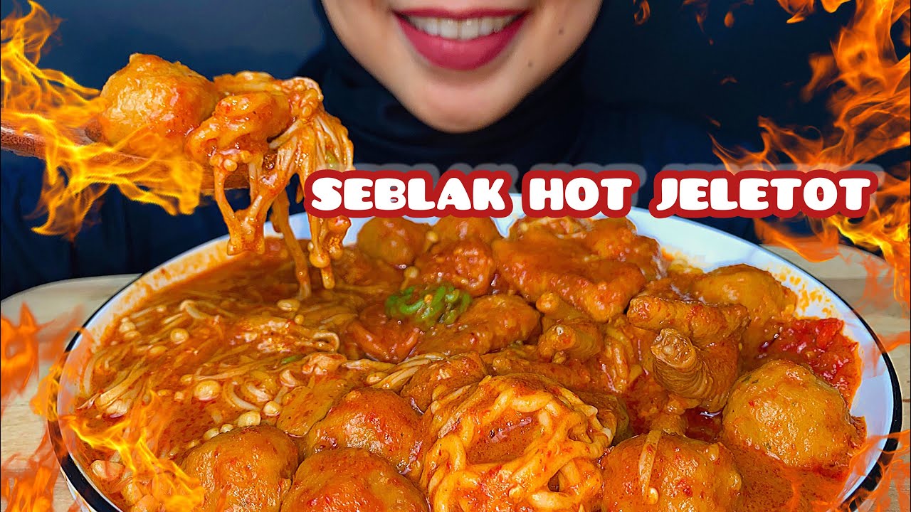 BIKIN MELOTOT‼️ ASMR SEBLAK NYEMEK HOT JELETOT🌶💥 | ASMR INDONESIA - YouTube