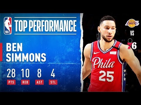 Ben Simmons SHINES In Home W!