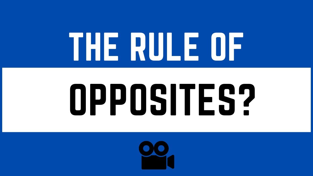 How To DOMINATE On Social Media With The RULE OF OPPOSITES - YouTube