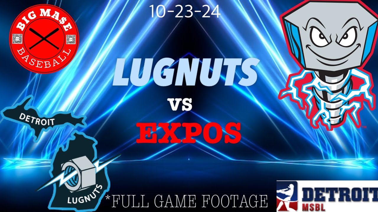 LUGNUTS VS EXPOS - FALL BALL DETROIT MSBL - FULL GAME FOOTAGE - YouTube