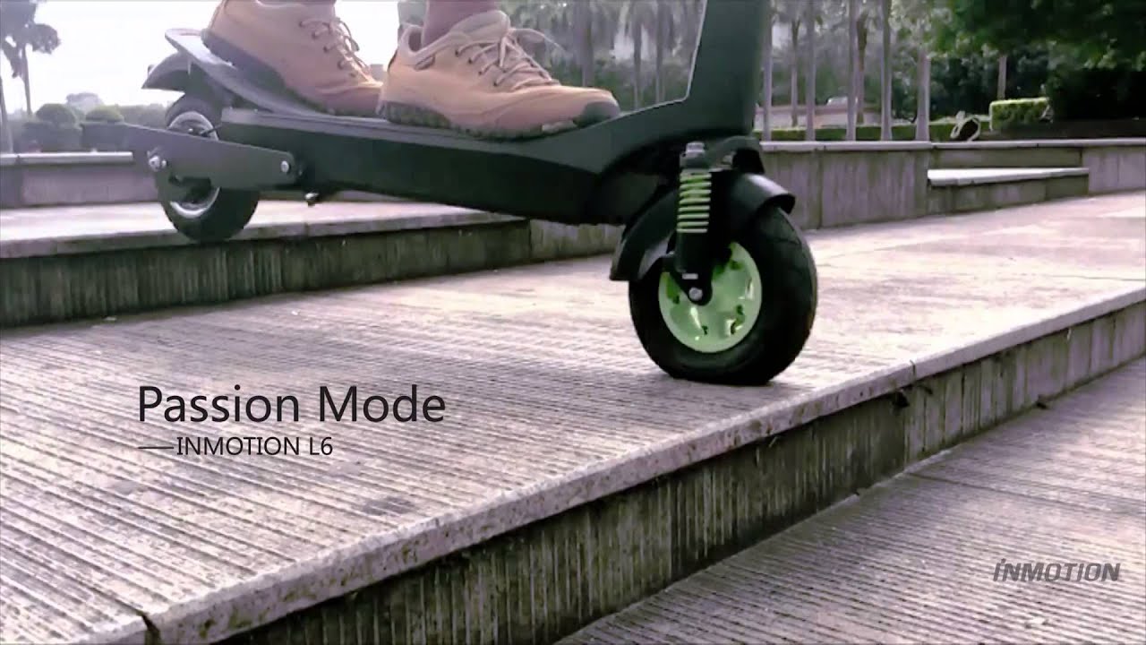 L6 trottinette Inmotion - YouTube