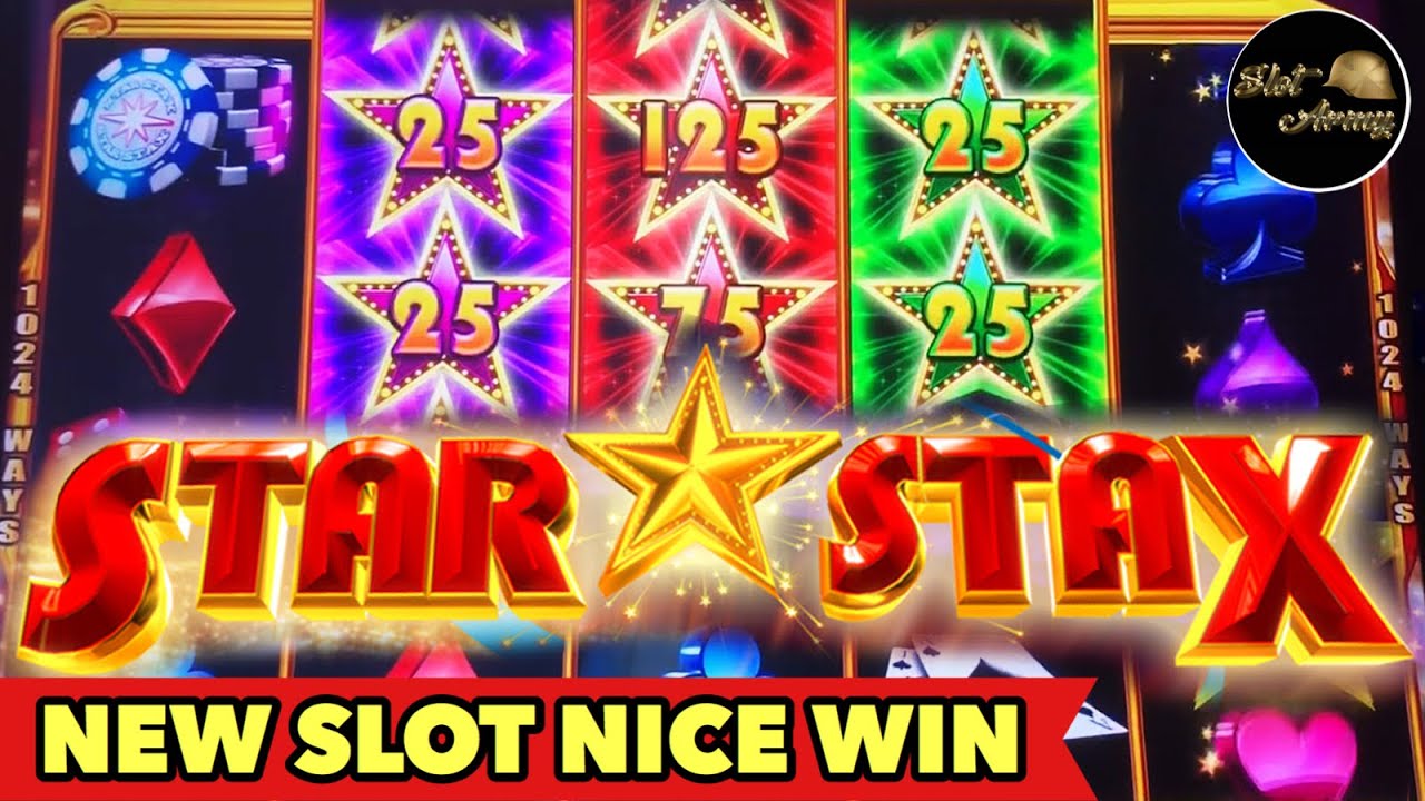 ⭐️NEW SLOT - STAR STAX⭐️NICE WIN! SO CLOSE TO GRAND JACKPOT | ALL BONUS ...