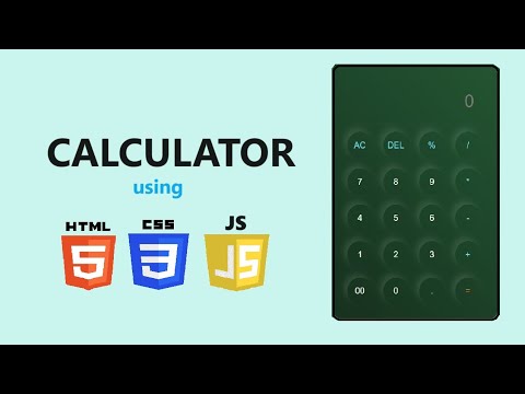 How to make a calculator using HTML,CSS,JavaScript 😱| Create a ...