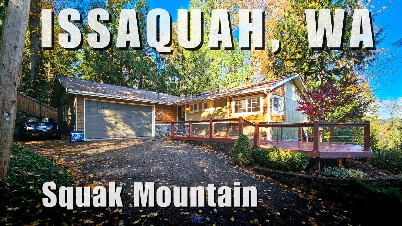 Peaceful Issaquah Squak Mt. Home Tour | Private 1-Story Forest Retreat ...