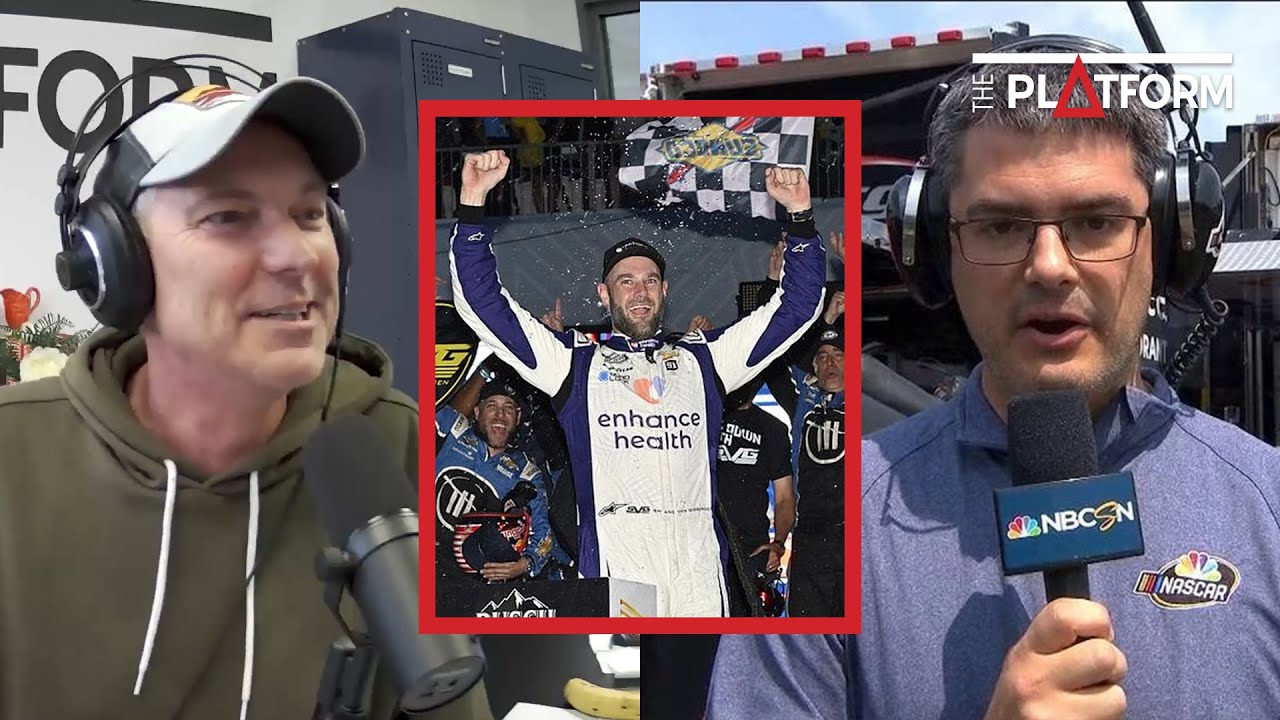 NBC Sports' Nate Ryan reacts to Shane van Gisbergen's NASCAR debut win - YouTube