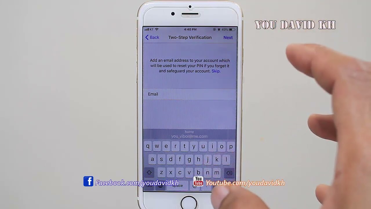 Setup PinCode Whats App On iPhone - YouTube