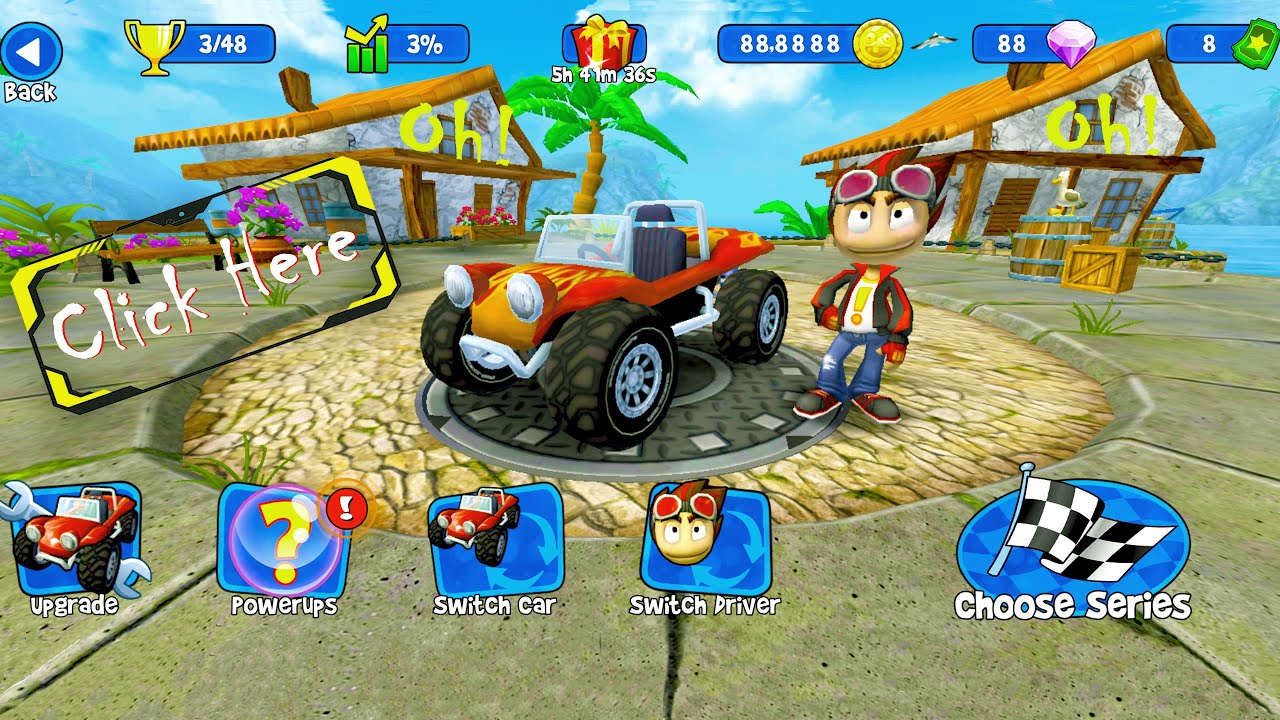 Beach Buggy Racing | Atajos Ocultos De Beach Buggy Racing | bb racing ...