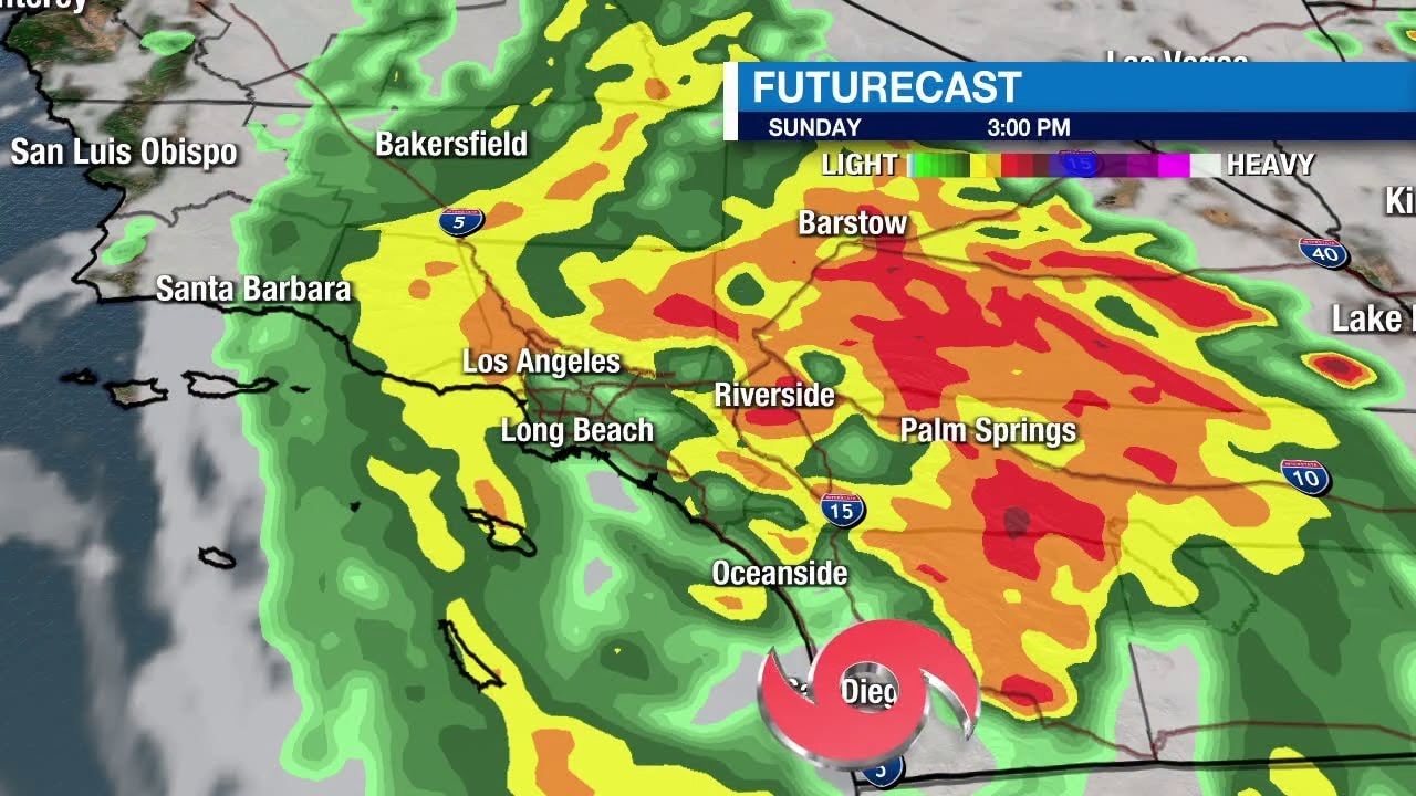 Hurricane Hilary packing 130 mph winds as Cat. 4 storm - YouTube