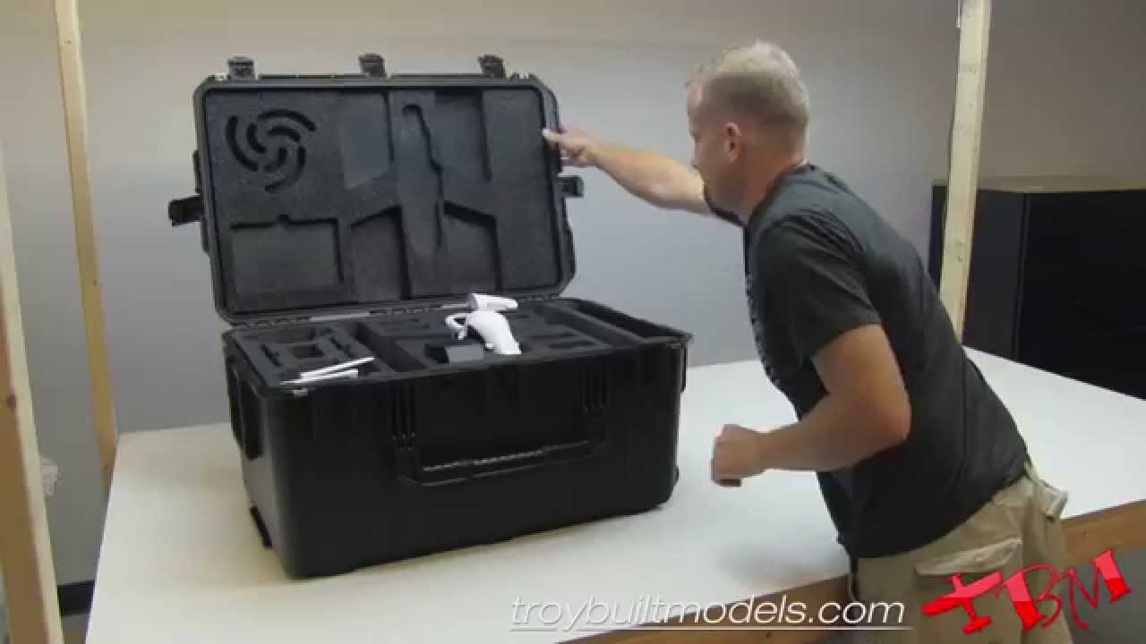 FlyMotion Media Inspire 1 Flight Ready Case Demo - YouTube